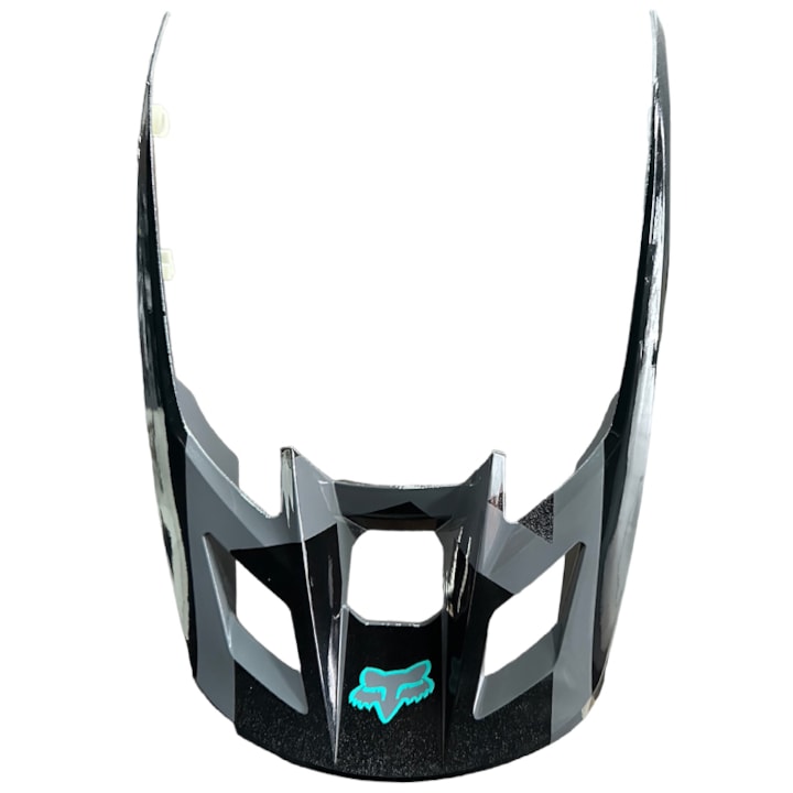 Capacete Fox V2 Rkane Cinza Amarelo