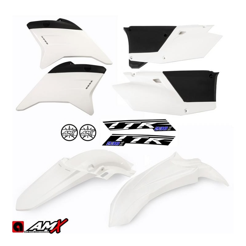 Kit Plástico Ttr 230 Amx Branco
