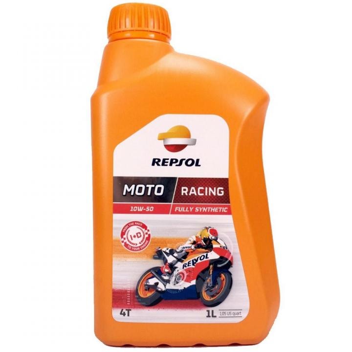 Óleo Racing 4 Tempos 10w50 100% Sintético 1 Litro Repsol - Gringa MX